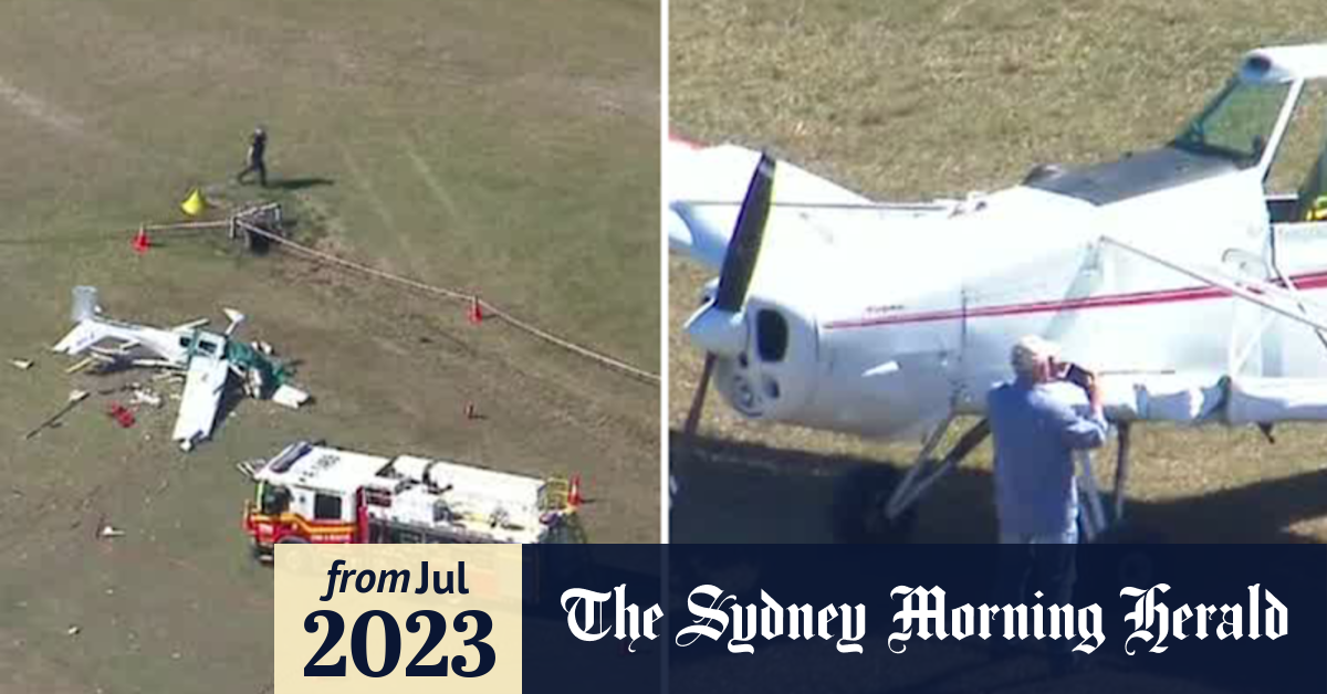 Video: Two dead after light plane crash